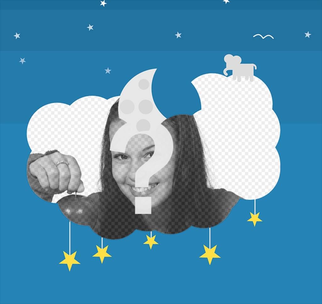 Effetti fotografici con le stelle di personalizzare con la tua foto ...